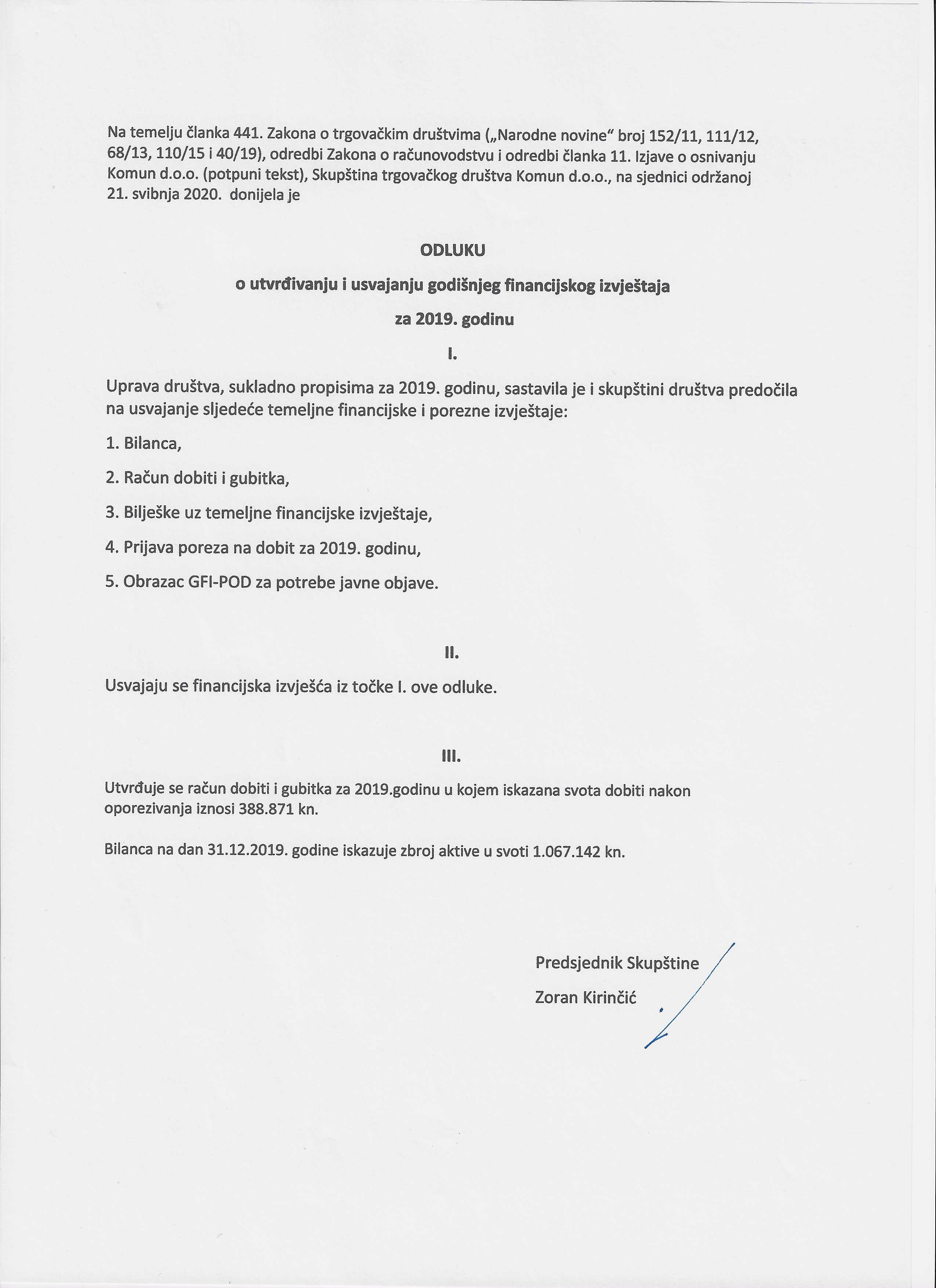 Komun d.o.o. za komunalne djelatnosti